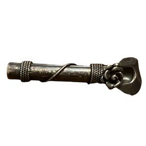 Vintage | Jewelry | Vintage Estate Find Solid Sterling Silver Rose And ...